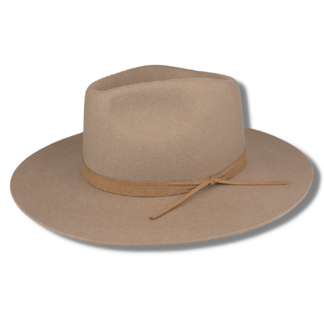 Toni Fedora Hat - Café – Adorn Headwear