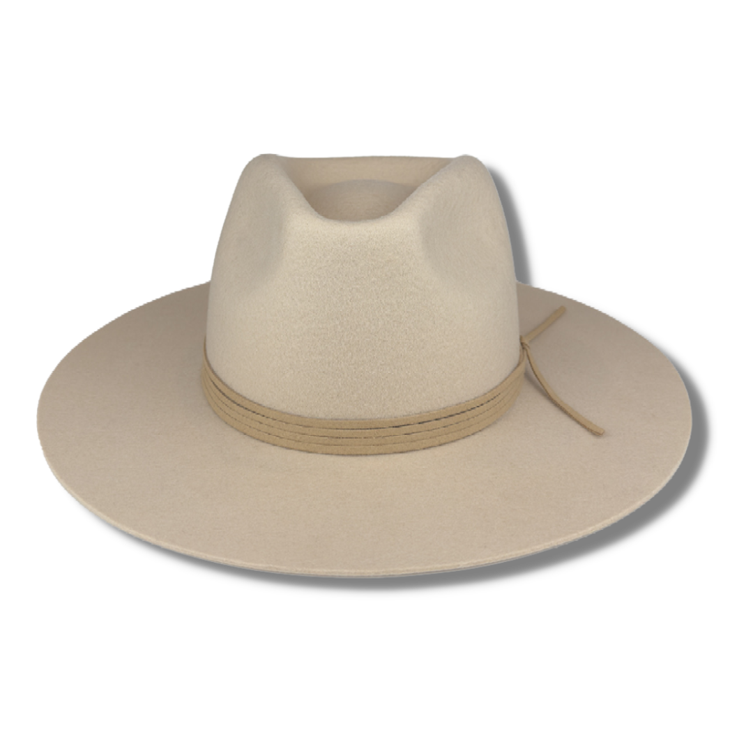 Toni Fedora Hat - Cream – Adorn Headwear